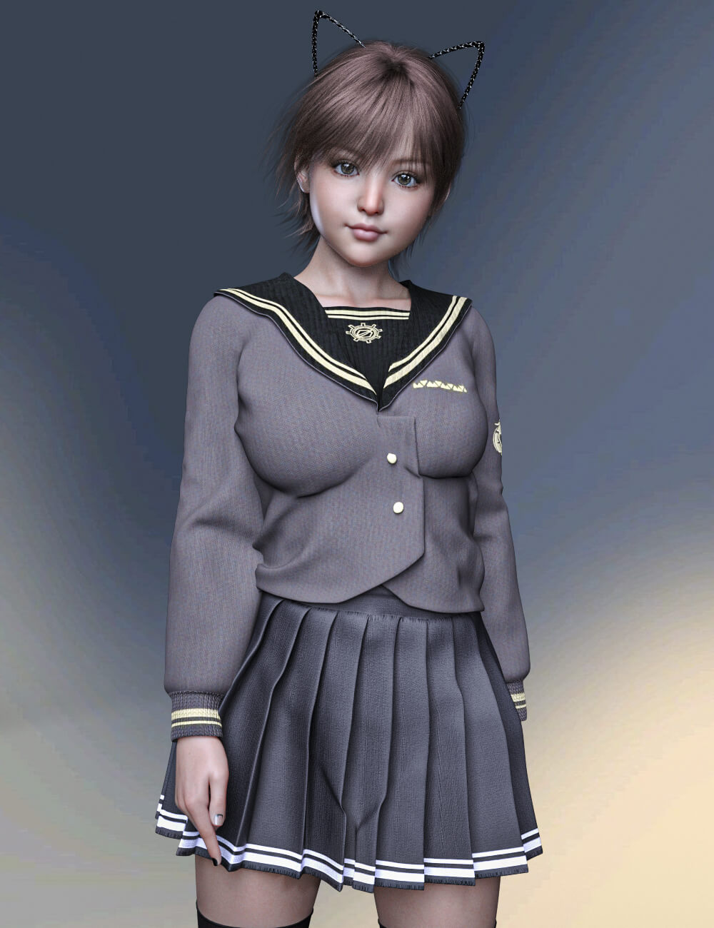 Della for Genesis 8 Female - Daz Content by Klein Kind