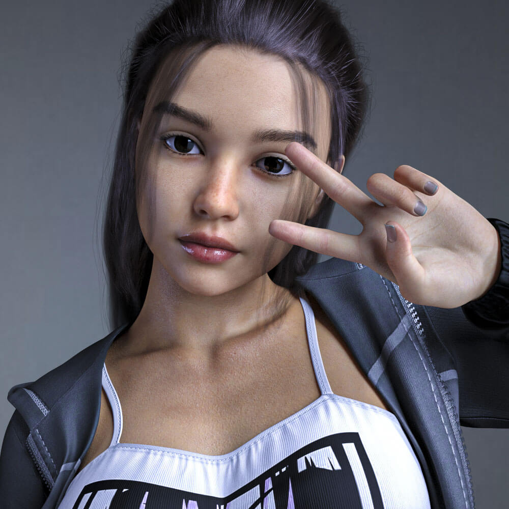 Demit Haley for Genesis 8 Female - Daz Content by Klein Kind