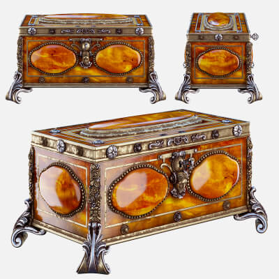 3D Classic Amber Box by klisan