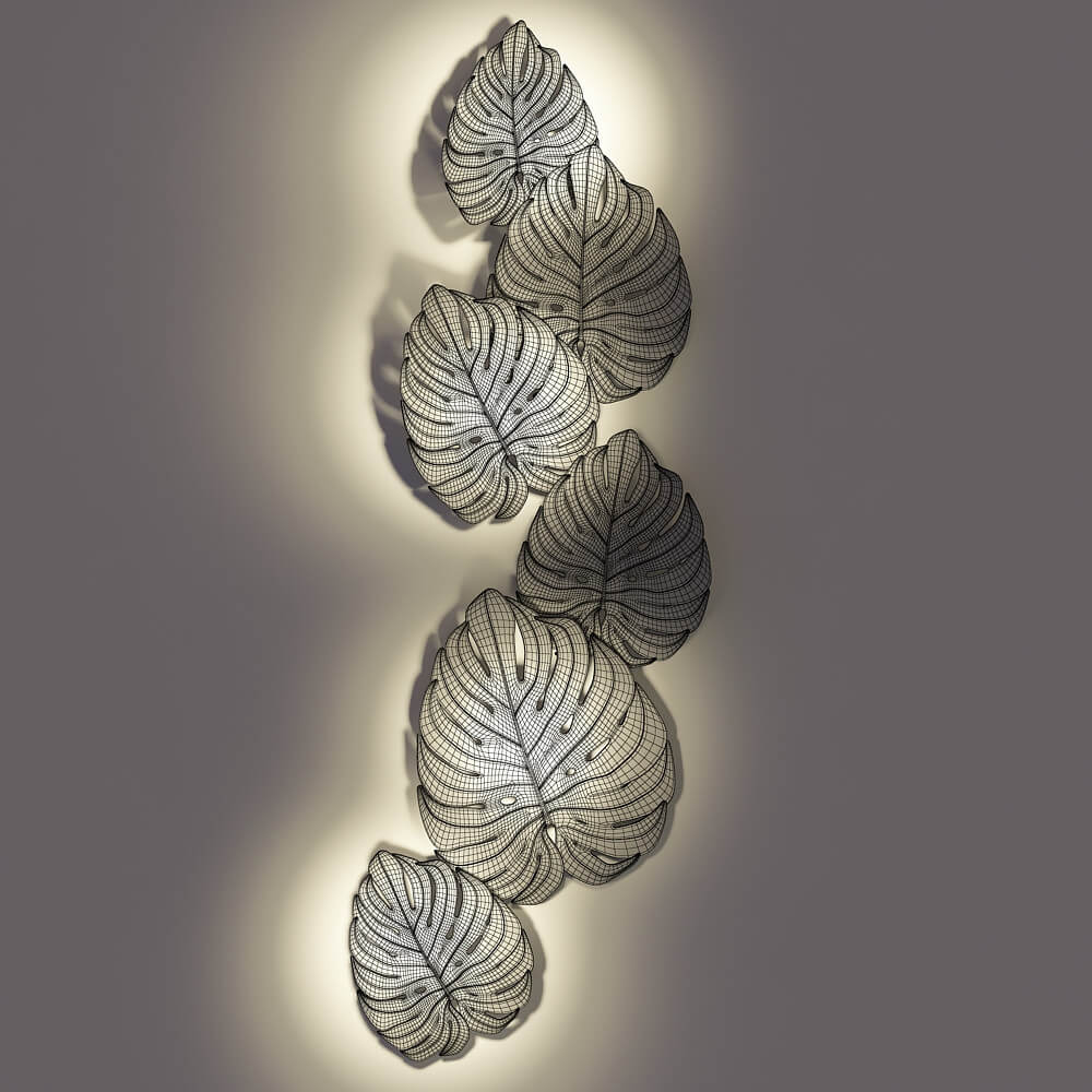 Daum Leaf - 3D Model by klisan