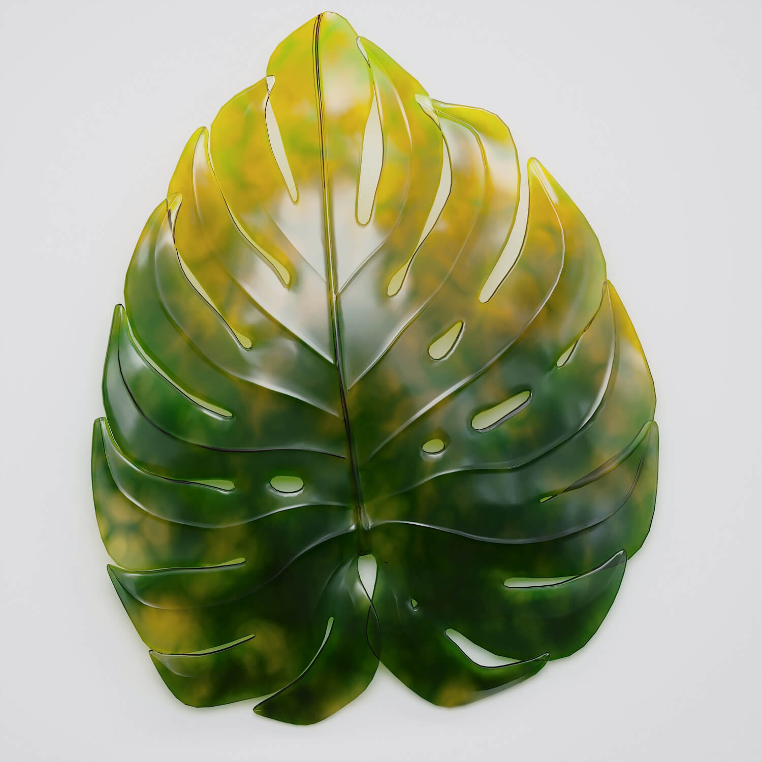 Daum Leaf - 3D Model by klisan