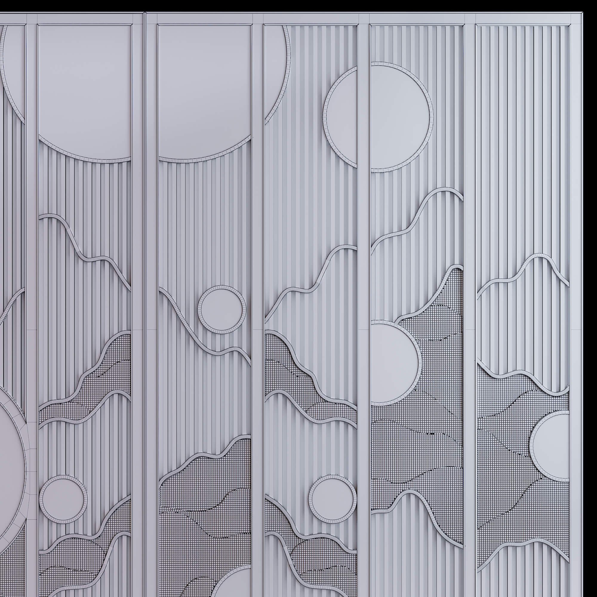 Feature Walls Asian - 3D Model by klisan