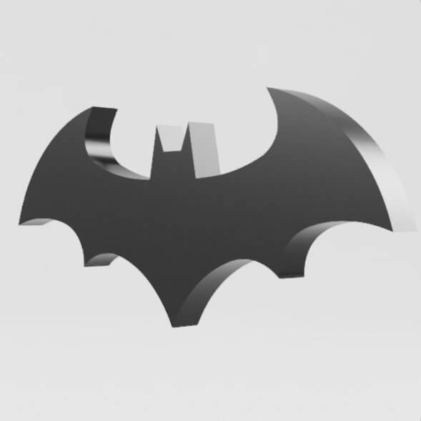 Batman Logos - 3D Model by KMA