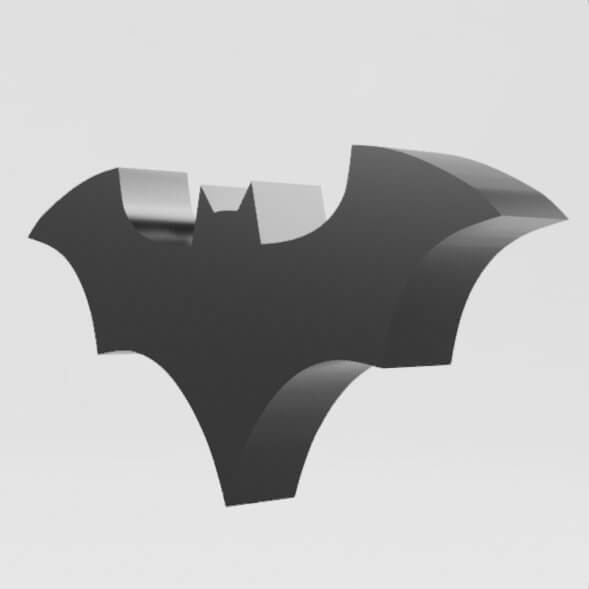 Batman Logos - 3D Model by KMA