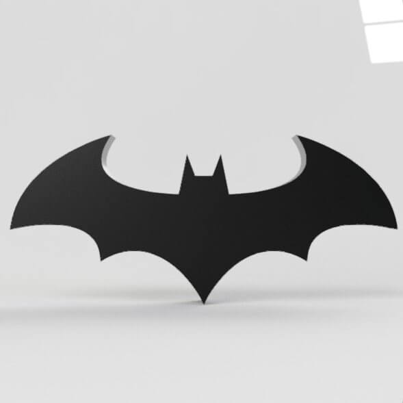 Batman Logos - 3D Model by KMA