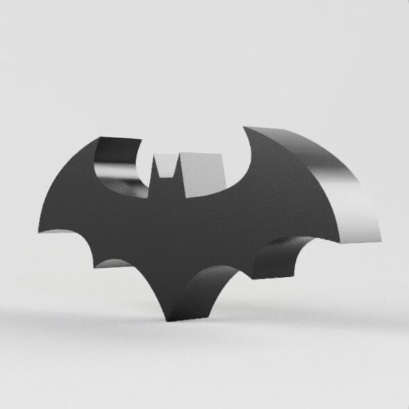 Batman Logos - 3D Model by KMA