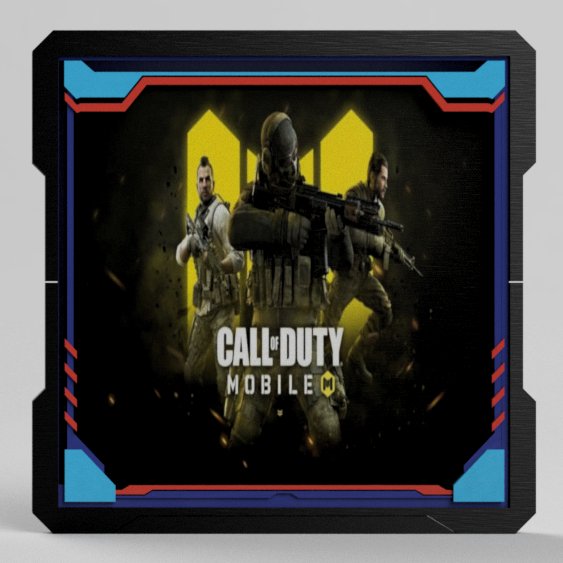 Call of Duty Mobile Avatar Frame 01 - 3D Model by KMA