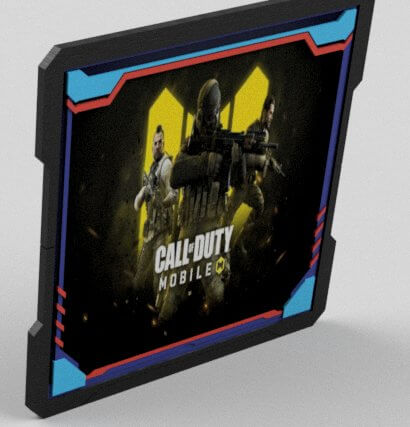 Call of Duty Mobile Avatar Frame 01 - 3D Model by KMA