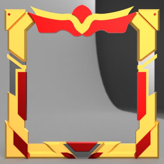 Call of Duty Mobile Avatar Frame 02 - 3D Model by KMA
