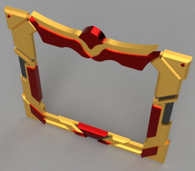 Call of Duty Mobile Avatar Frame 02 - 3D Model by KMA