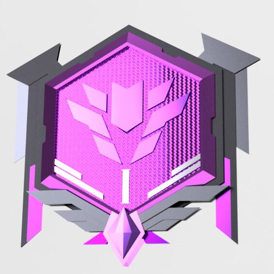 Call of Duty Mobile Master Rank - 3D Model by KMA