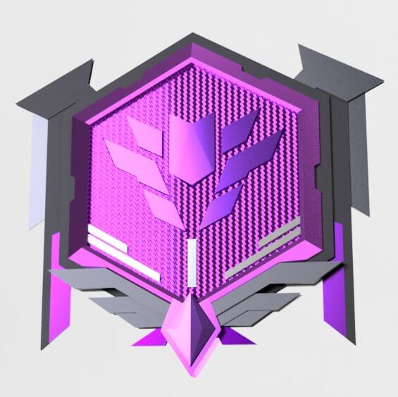 Call of Duty Mobile Master Rank - 3D Model by KMA