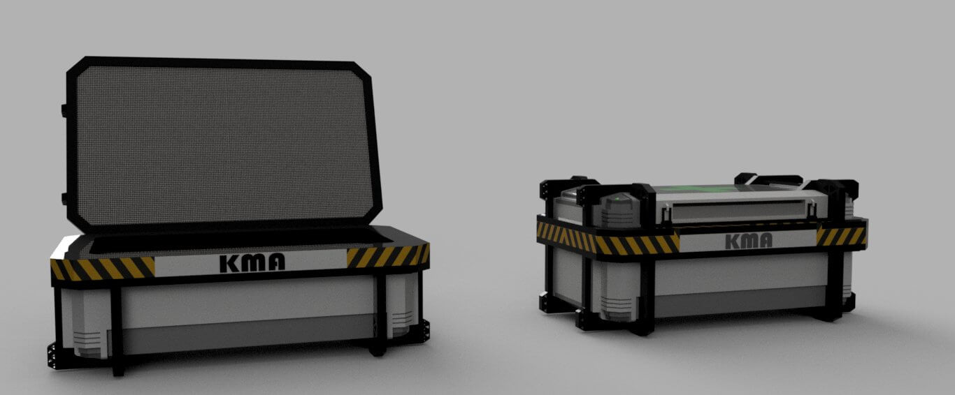 Call of Duty Supply Box - 3D Model by KMA