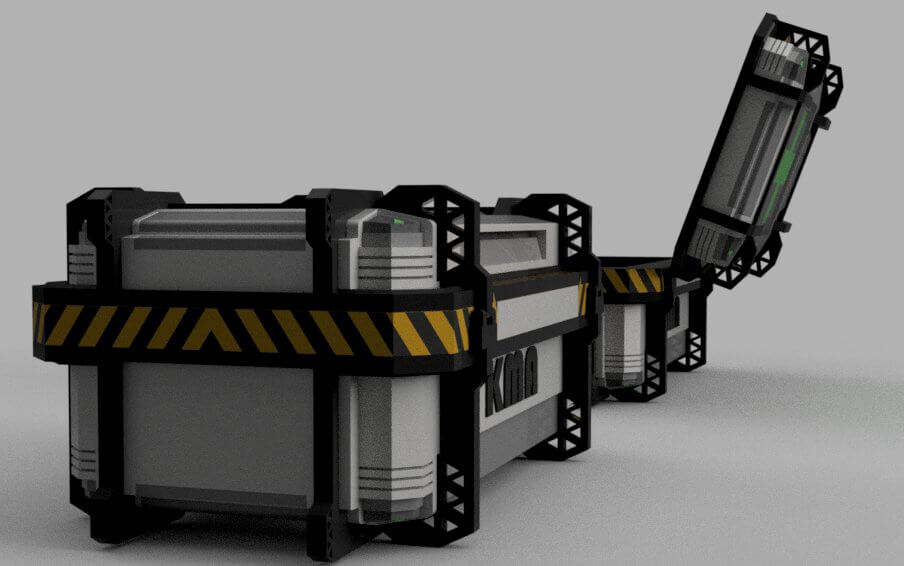 Call of Duty Supply Box - 3D Model by KMA