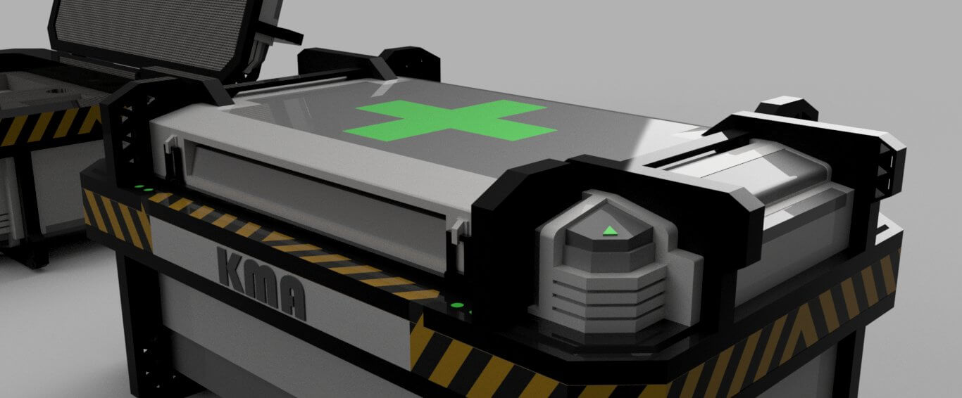 Call of Duty Supply Box - 3D Model by KMA