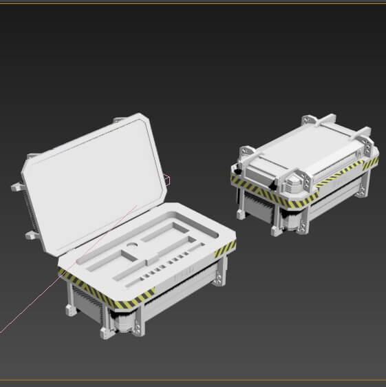 Call of Duty Supply Box - 3D Model by KMA