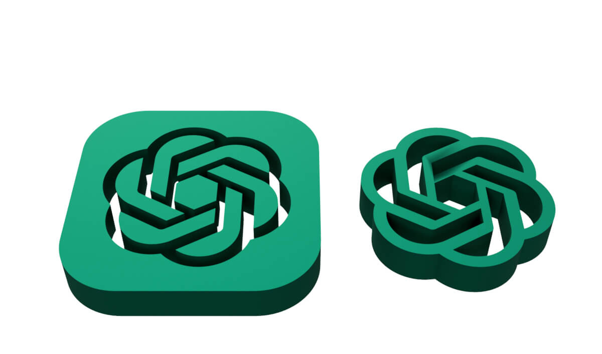 Chat Gpt Logo - Free 3D Model by KMA