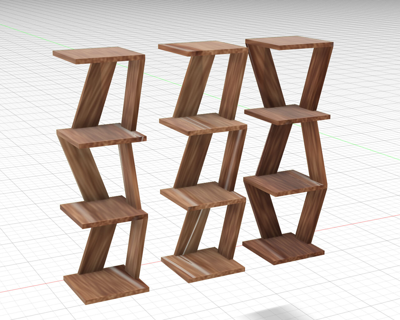 Corner Shelf - Free 3D Model by KMA