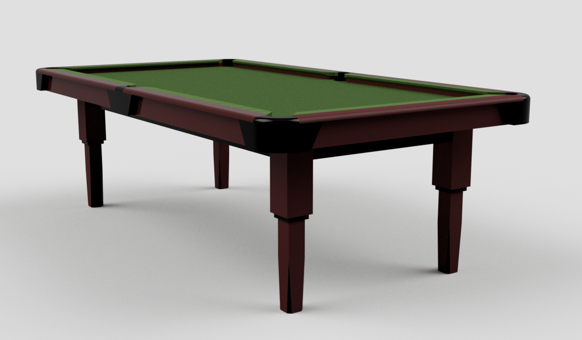 Billiard table model 2 3D Render, Digital Art by KMA