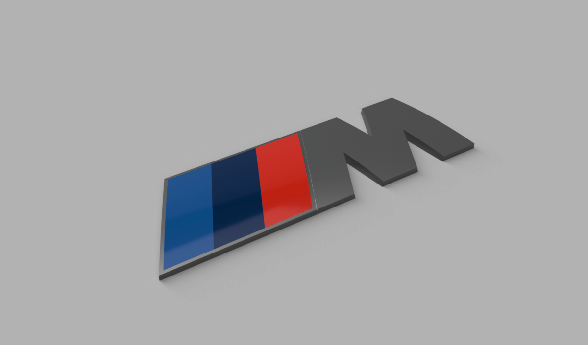 BMW M3 logo 3D Render | RenderHub Gallery