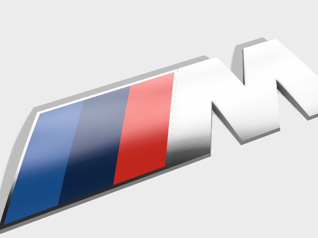BMW M3 logo 3D Render, Digital Art by KMA