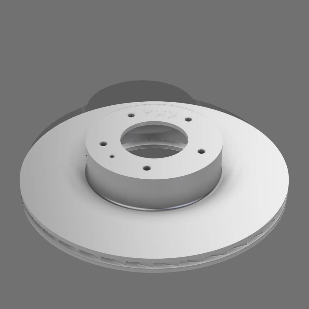 Brake rotor disk model 2 3D Render, Digital Art by KMA