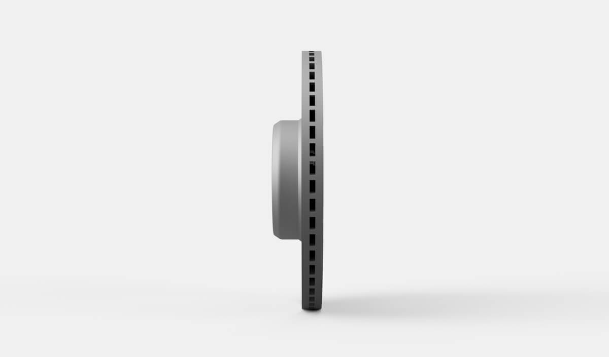 Brake rotor disk model 3 3D Render, Digital Art by KMA