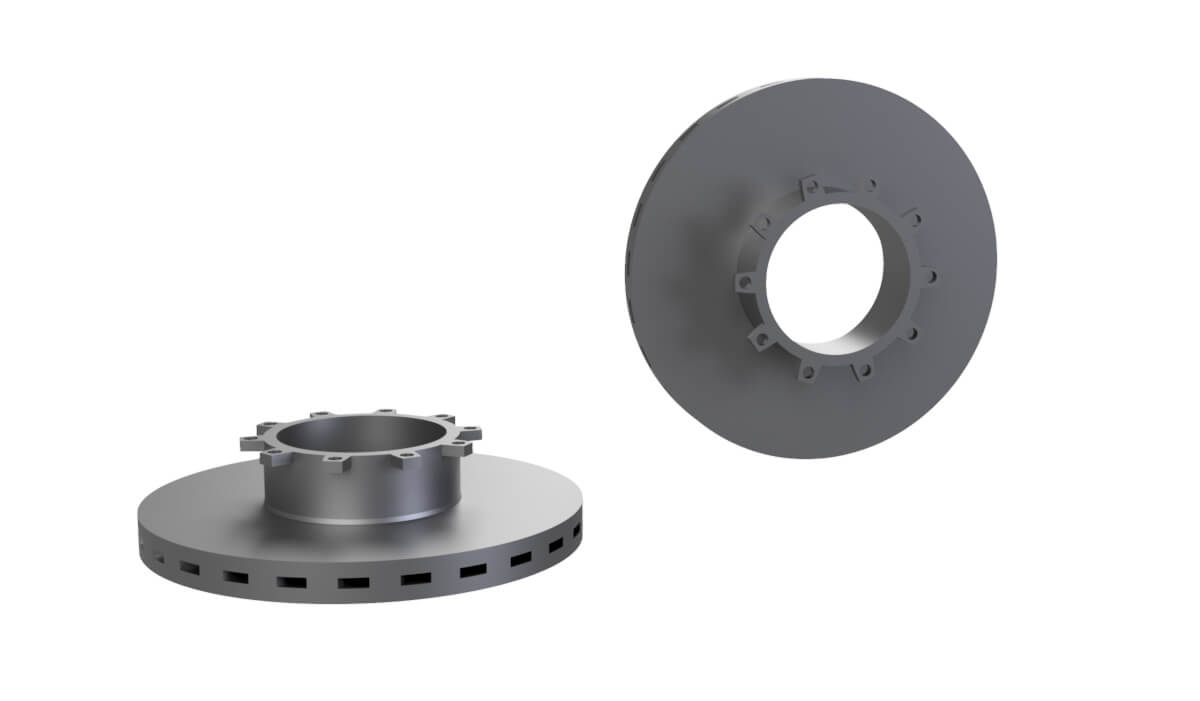 Brake rotor disk model 4 3D Render | RenderHub Gallery