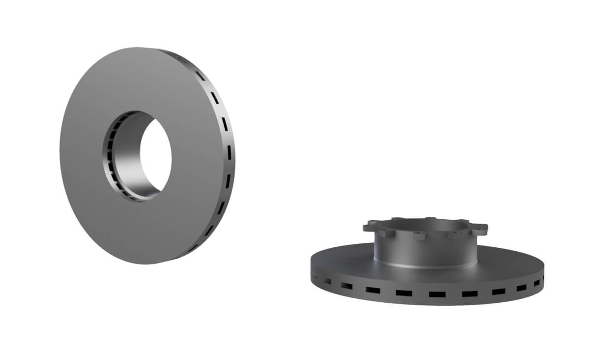 Brake rotor disk model 4 3D Render, Digital Art by KMA