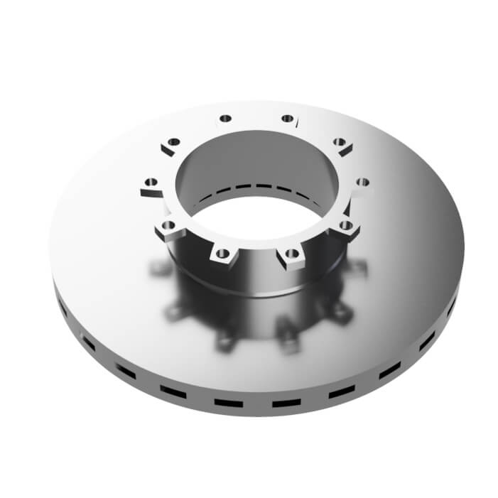 Brake rotor disk model 4 3D Render, Digital Art by KMA