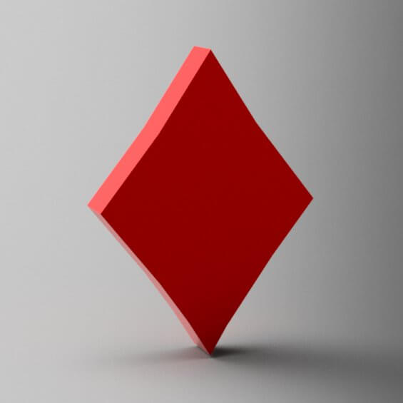 Diamonds logo model 3D Render | RenderHub Gallery