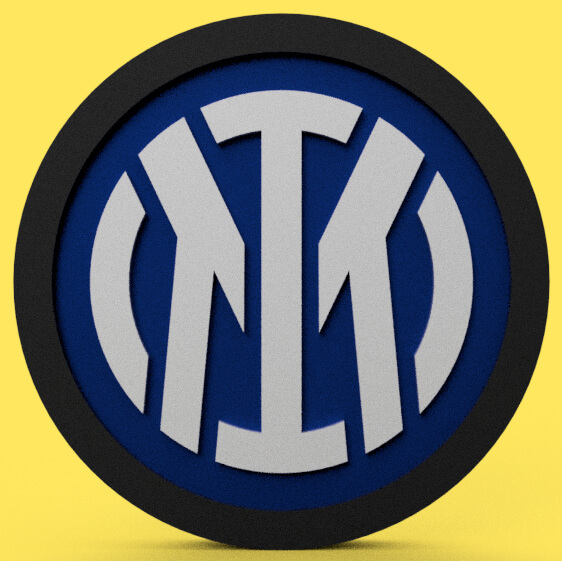Inter Milan 3d Logo Software Inter Officially Unveil New Club Crest