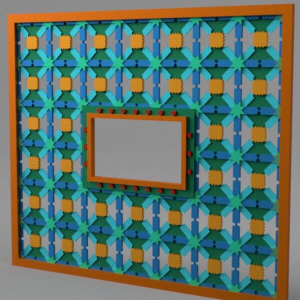 panel 07 3D Render | RenderHub Gallery