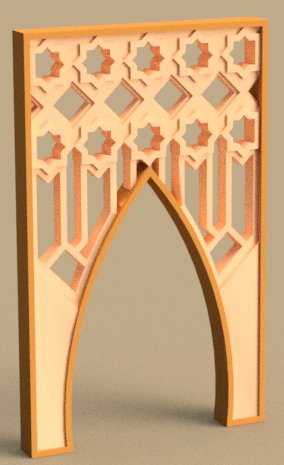 panel 19 GRC 3D Render, Digital Art by KMA