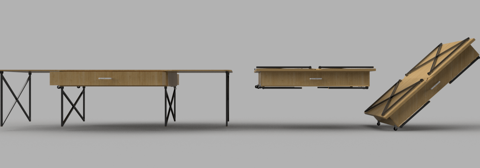 portable table type 1 3D Render | RenderHub Gallery