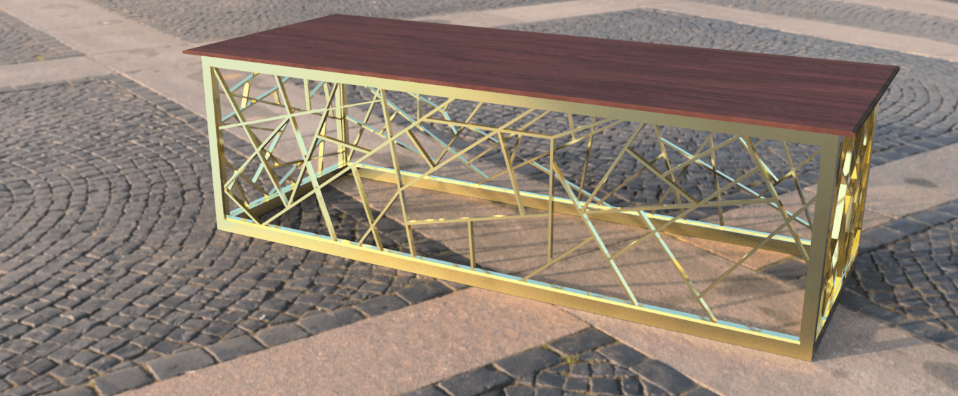 Table 1 3D Render, Digital Art by KMA