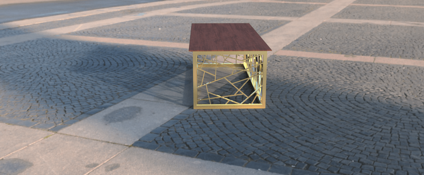 Table 1 3D Render, Digital Art by KMA