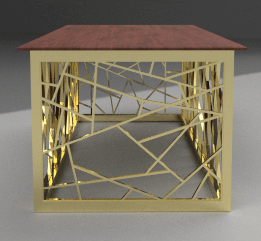 Table 1 3D Render, Digital Art by KMA