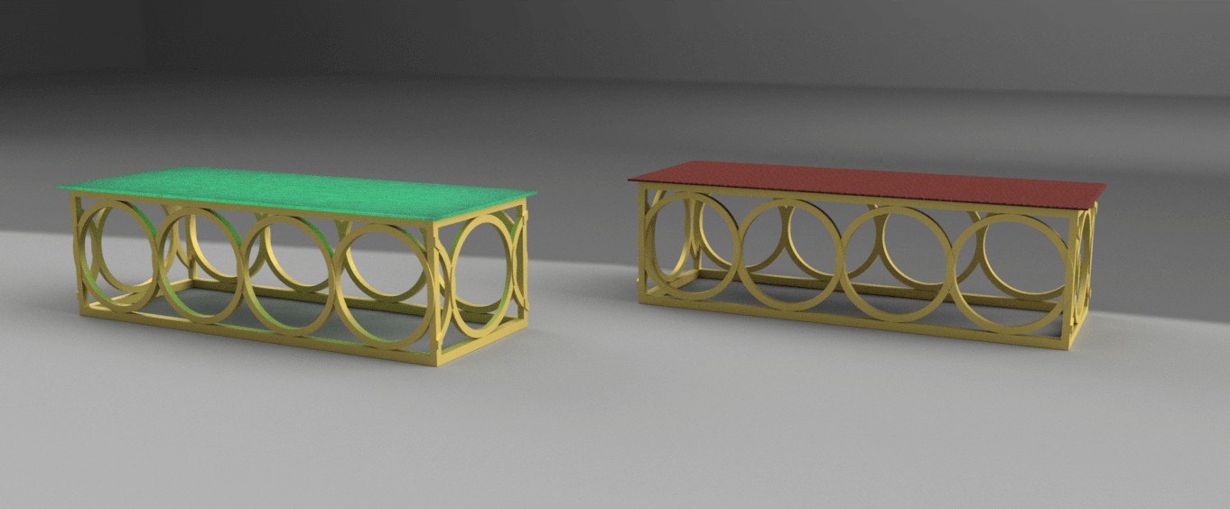 Table 3 3D Render, Digital Art by KMA