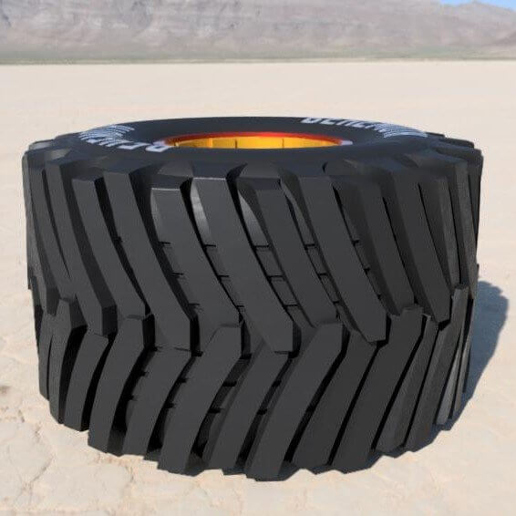 Monster Wheel 05 - 3D Model by KMA