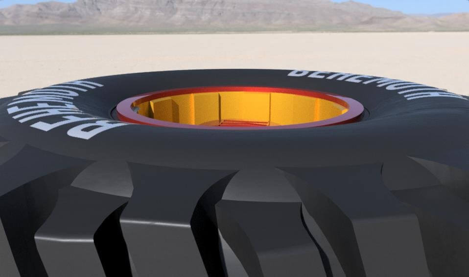 Monster Wheel 05 - 3D Model by KMA