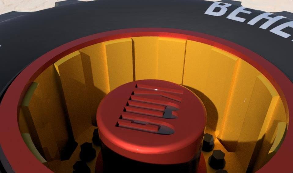 Monster Wheel 05 - 3D Model by KMA