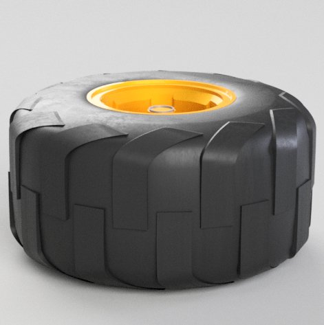 Monster Wheel 2 - 3D Model by KMA