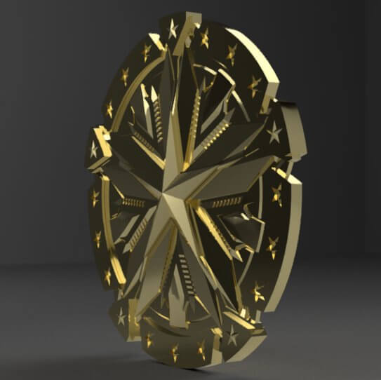 Rank 1 - 3D Model by KMA