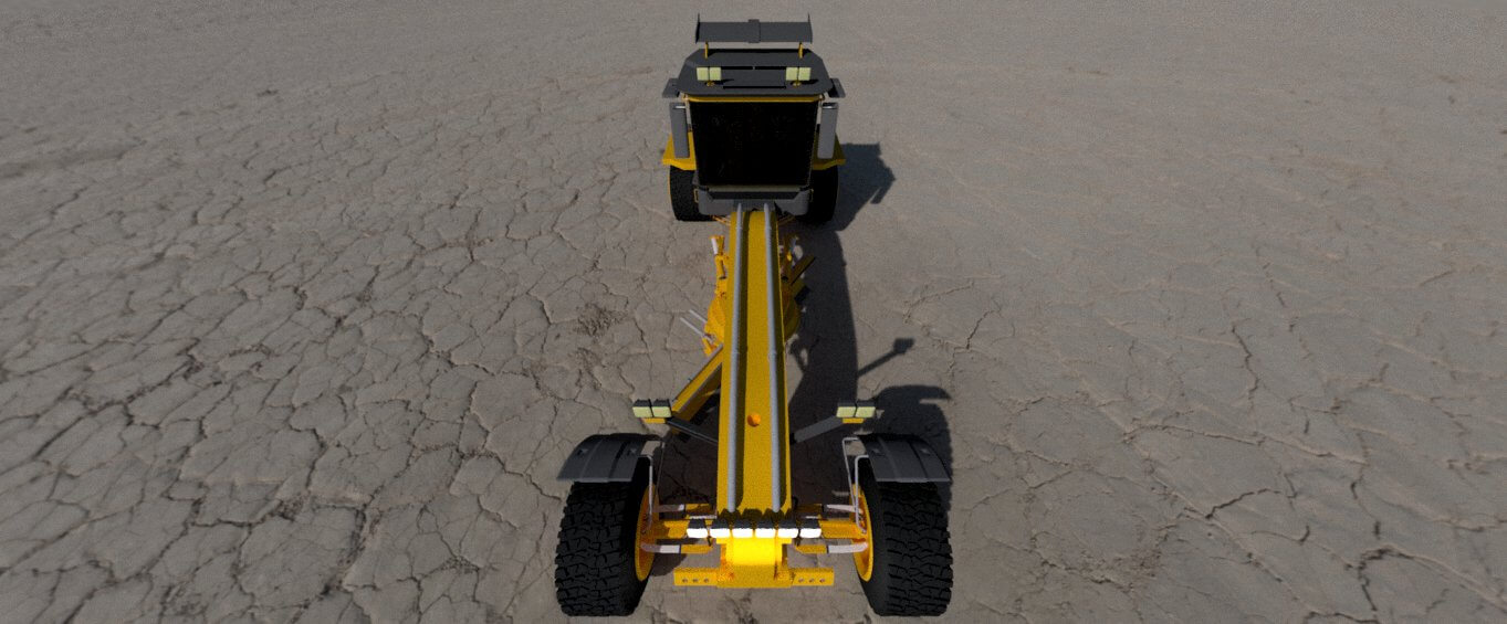 Sport Grader - 3D Model by KMA