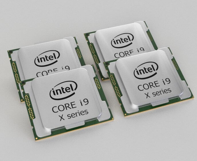 X Series CPU - 3D Model by KMA
