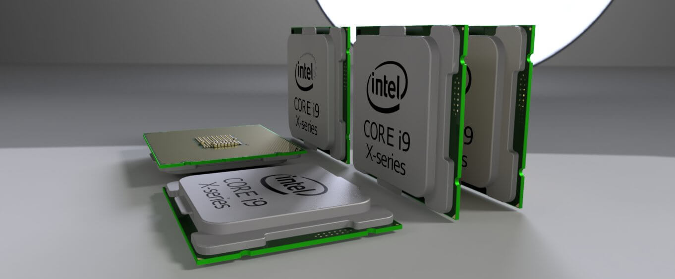 X Series CPU - 3D Model by KMA