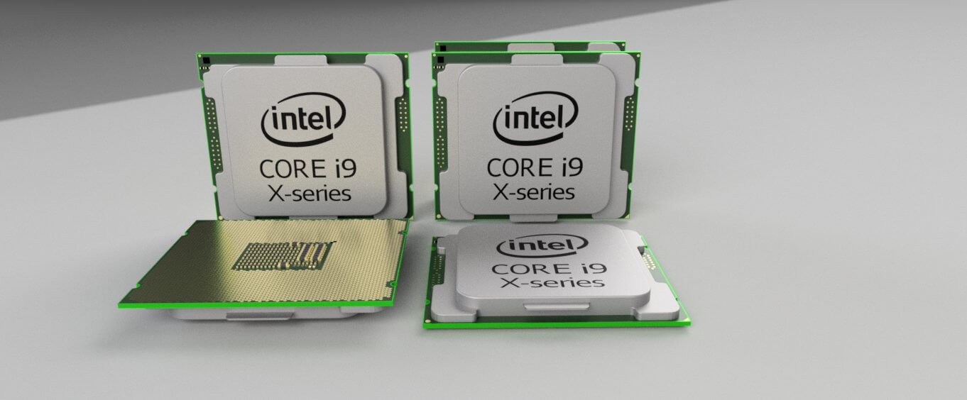 X Series CPU - 3D Model by KMA