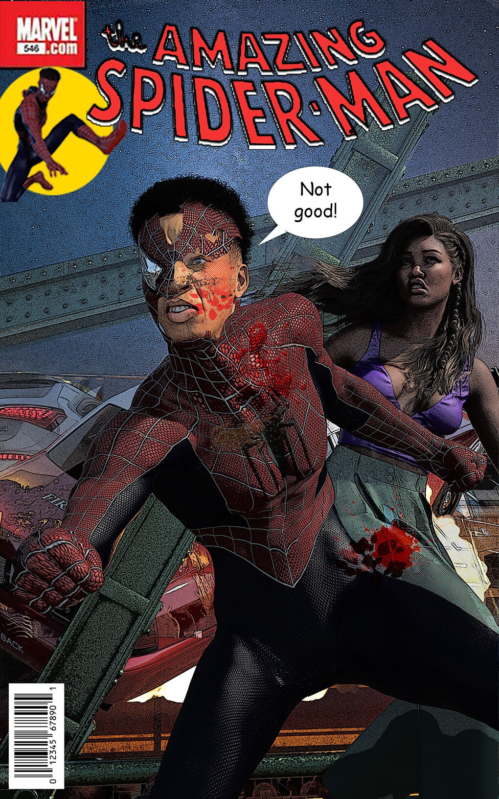 The Amazing SpideySpense 3D Render, Digital Art by kmw