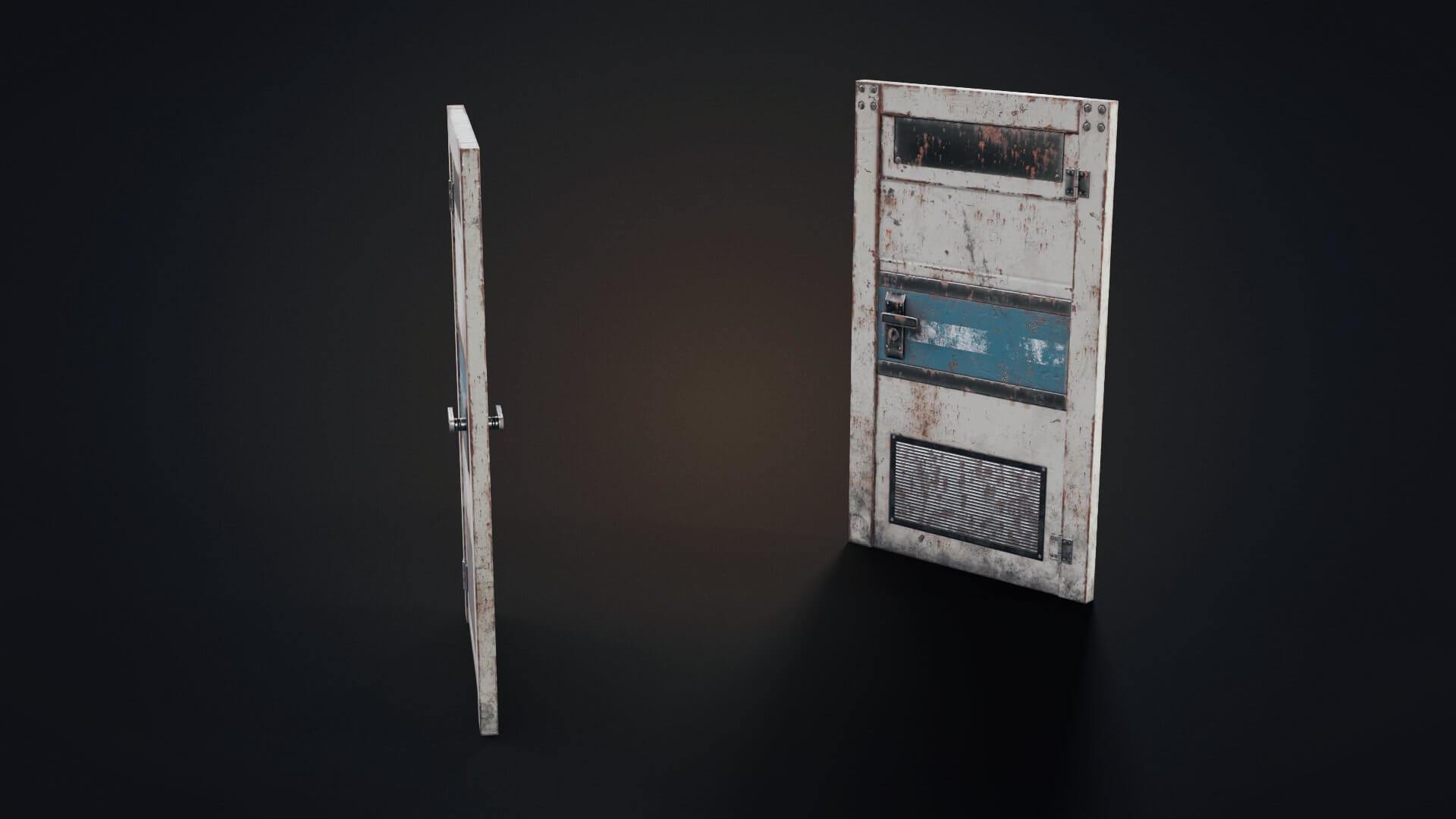 Metal Door - 3D Model by knockcg
